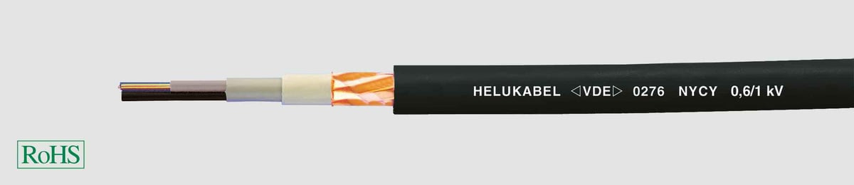 Installationskabel NYCY, 0,6/1KV, 3X1,5RE/1.5 afmål (5733109419 ...