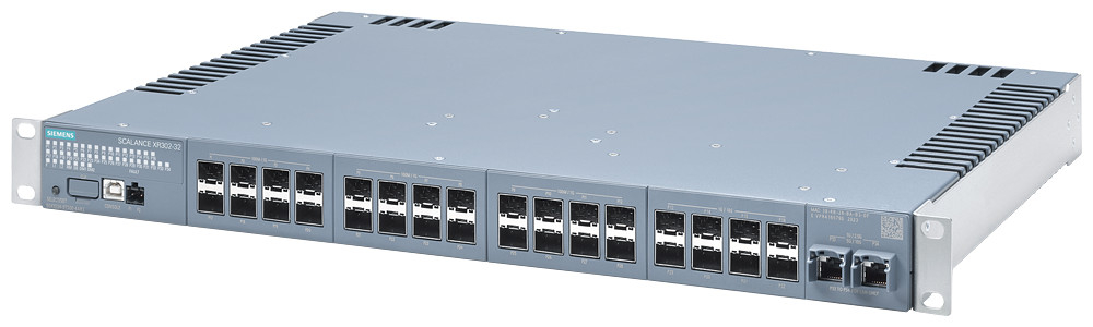 SCALANCE XR302-32, managed layer 2 IE-switch, 19" rack, 2x 1G/2.5G/5G ...