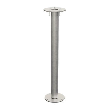 Avenida pullert fundament, 600 mm, galvaniseret stål (5454001252 ...
