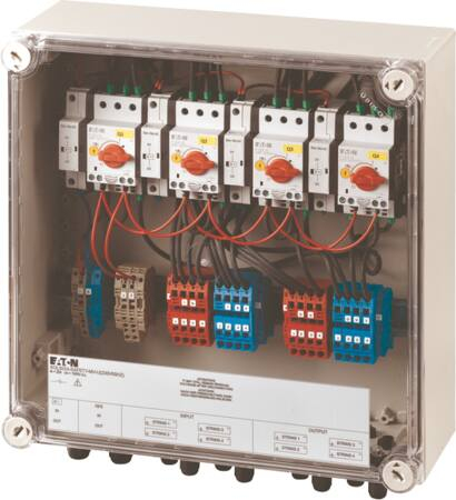 DC afbryder for 4 strenge, 30A, MC4 - Eaton (3619100437) billigt ...