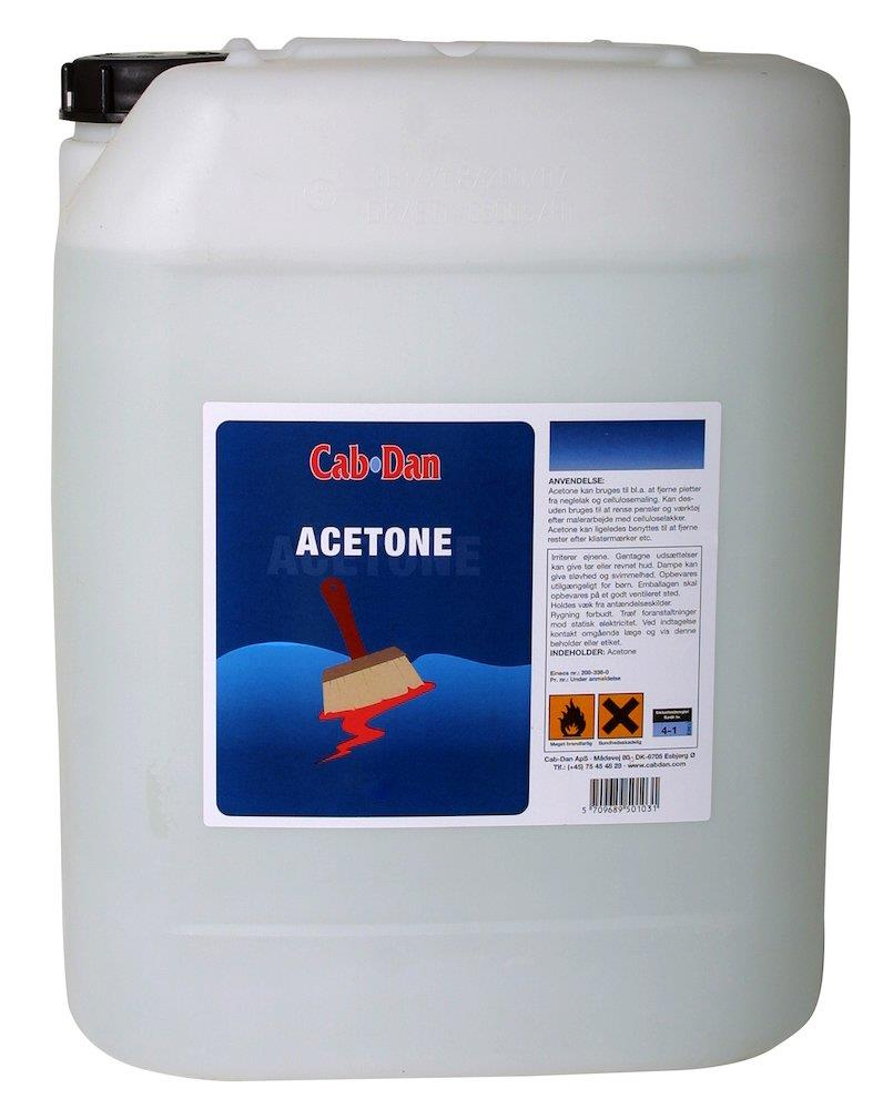 Acetone, 20 liter (5778896910547) billigt ‒ WATTOO.DK