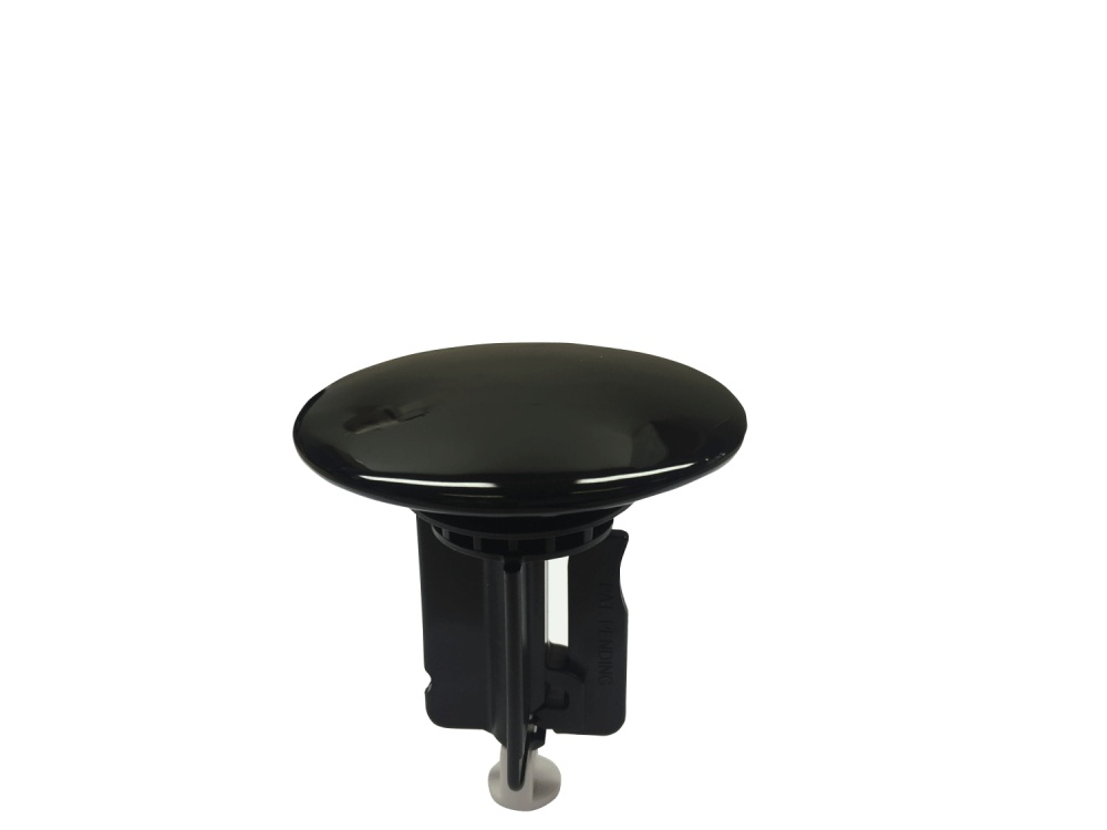 Nico løft op prop, sort porcelæn, 1 1/4" (747048603) billigt ‒ WATTOO.DK