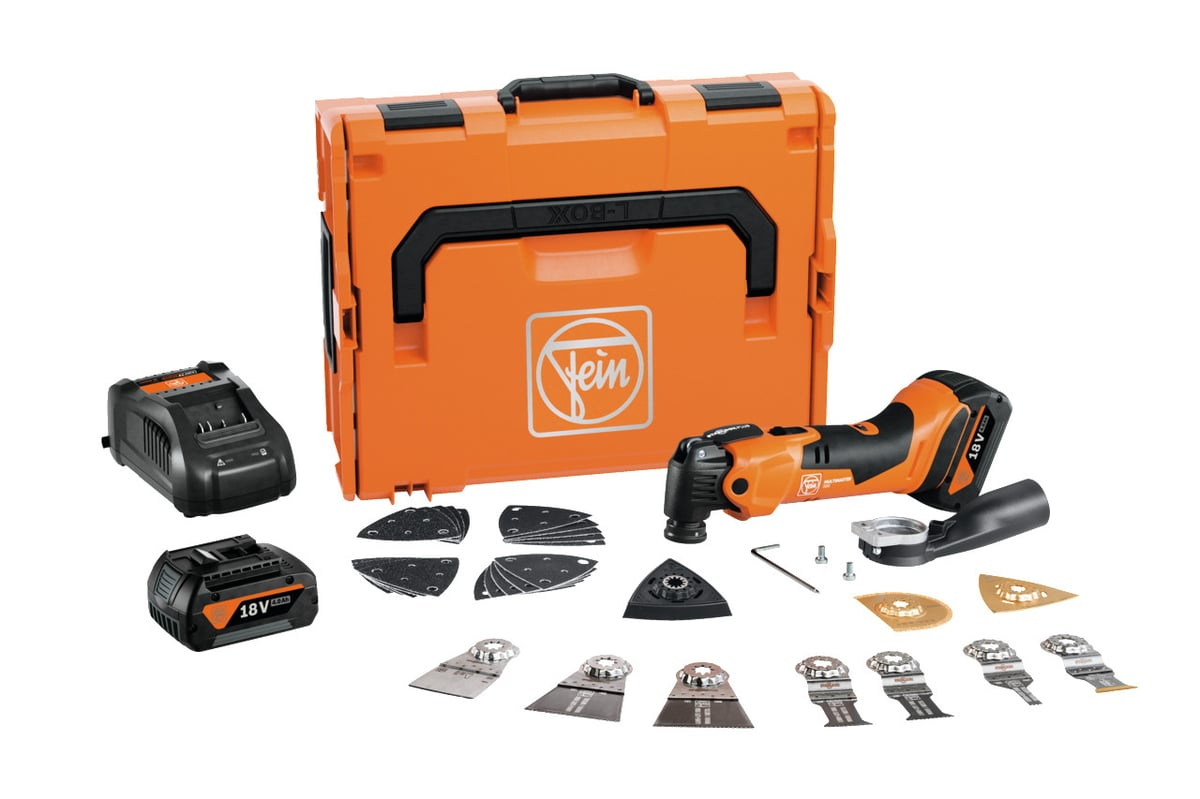 Fein 18V Multimaster AMM 500 Plus Top AS, 4,0Ah (4420011952) ‒ WATTOO.DK