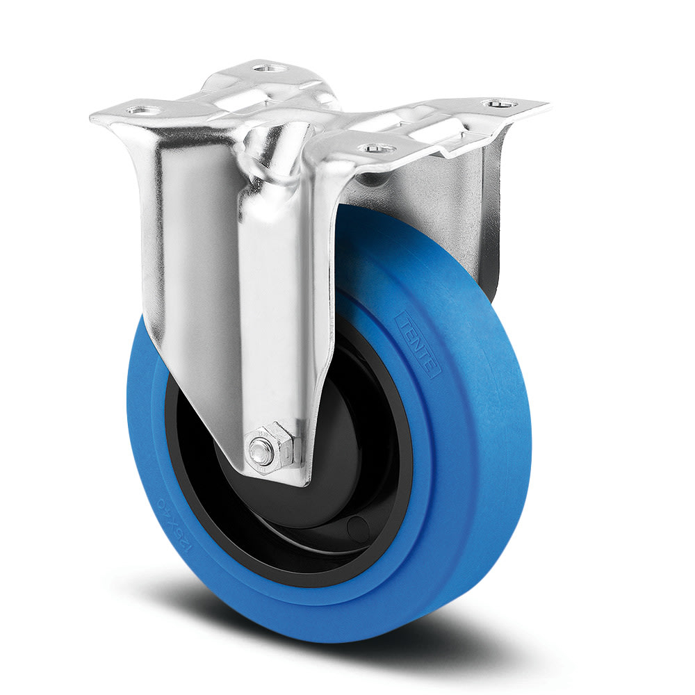 Fast hjul, Ø125 mm - Tente (991126630) billigt ‒ WATTOO.DK