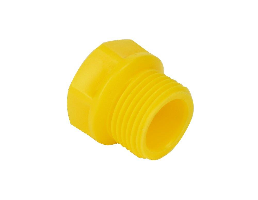 Gevindprop gul R 3/8''x19mm (5708520671186) billigt ‒ WATTOO.DK