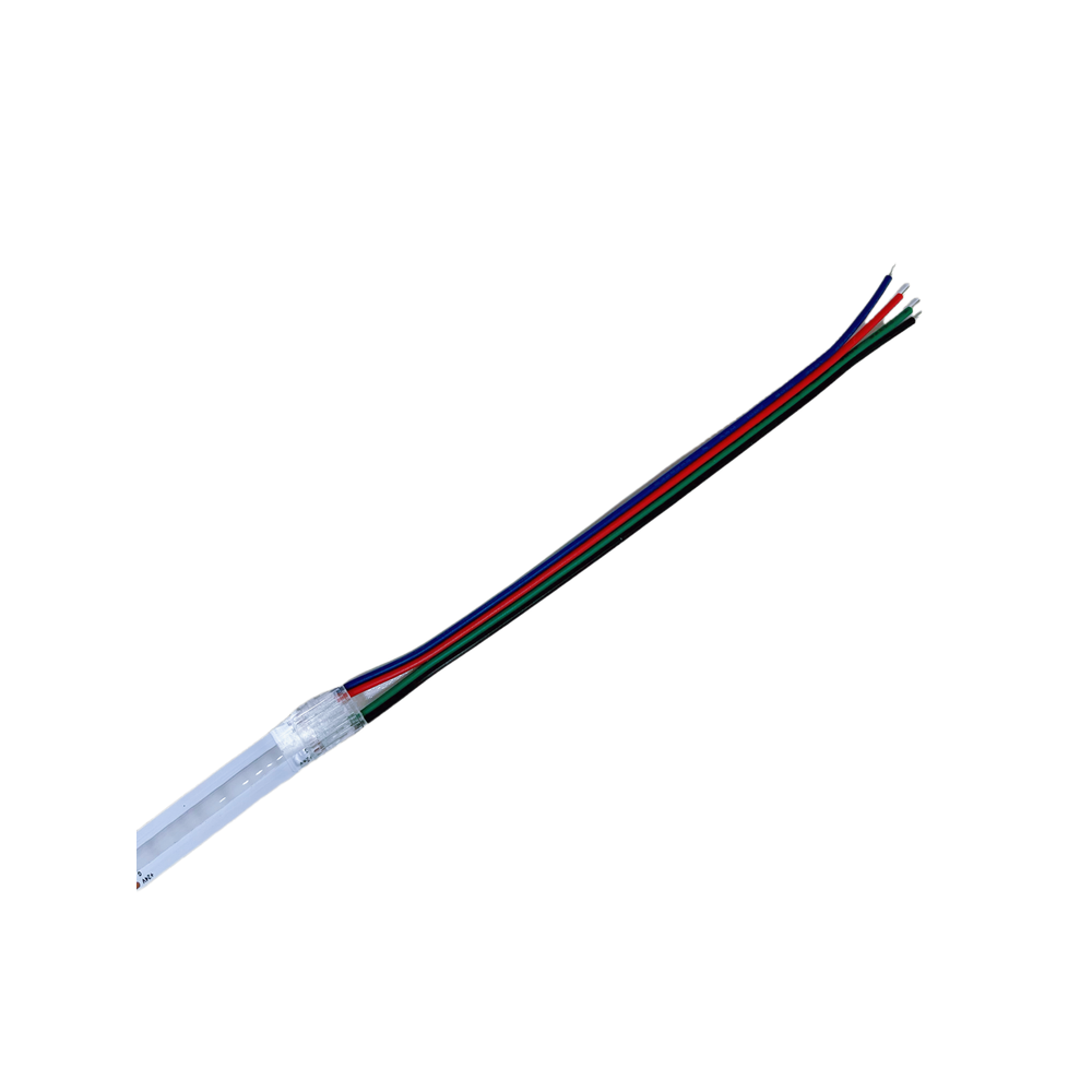 LED strip samler til løse ledninger, 10mm, RGB COB, IP20, 5V-24V ...