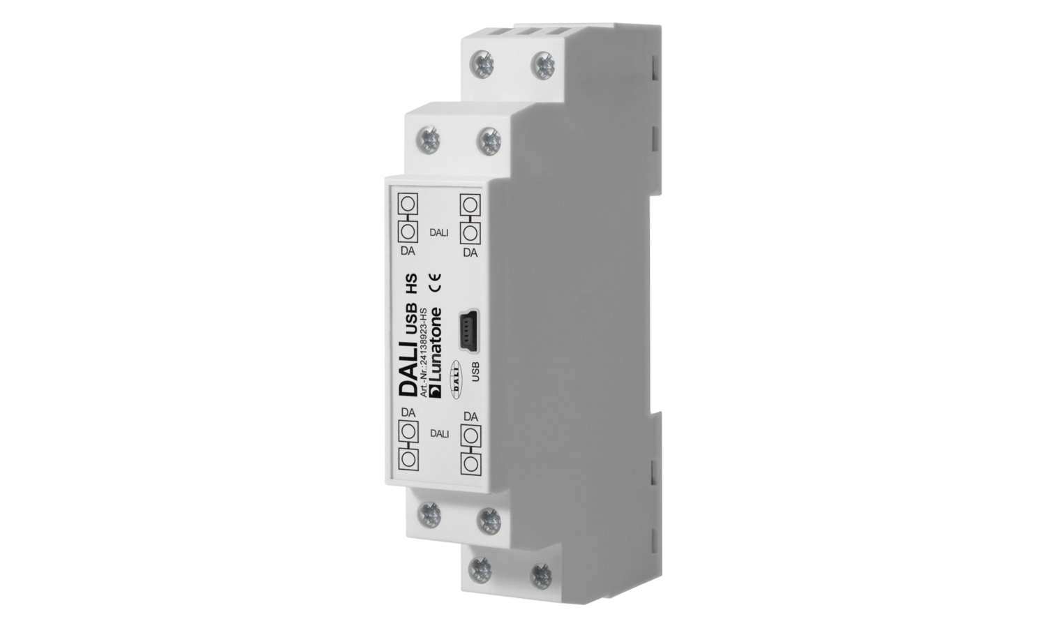 Dali USB din interface til DALI cockpit - Lunatone (0967000567) ‒ WATTOO.DK