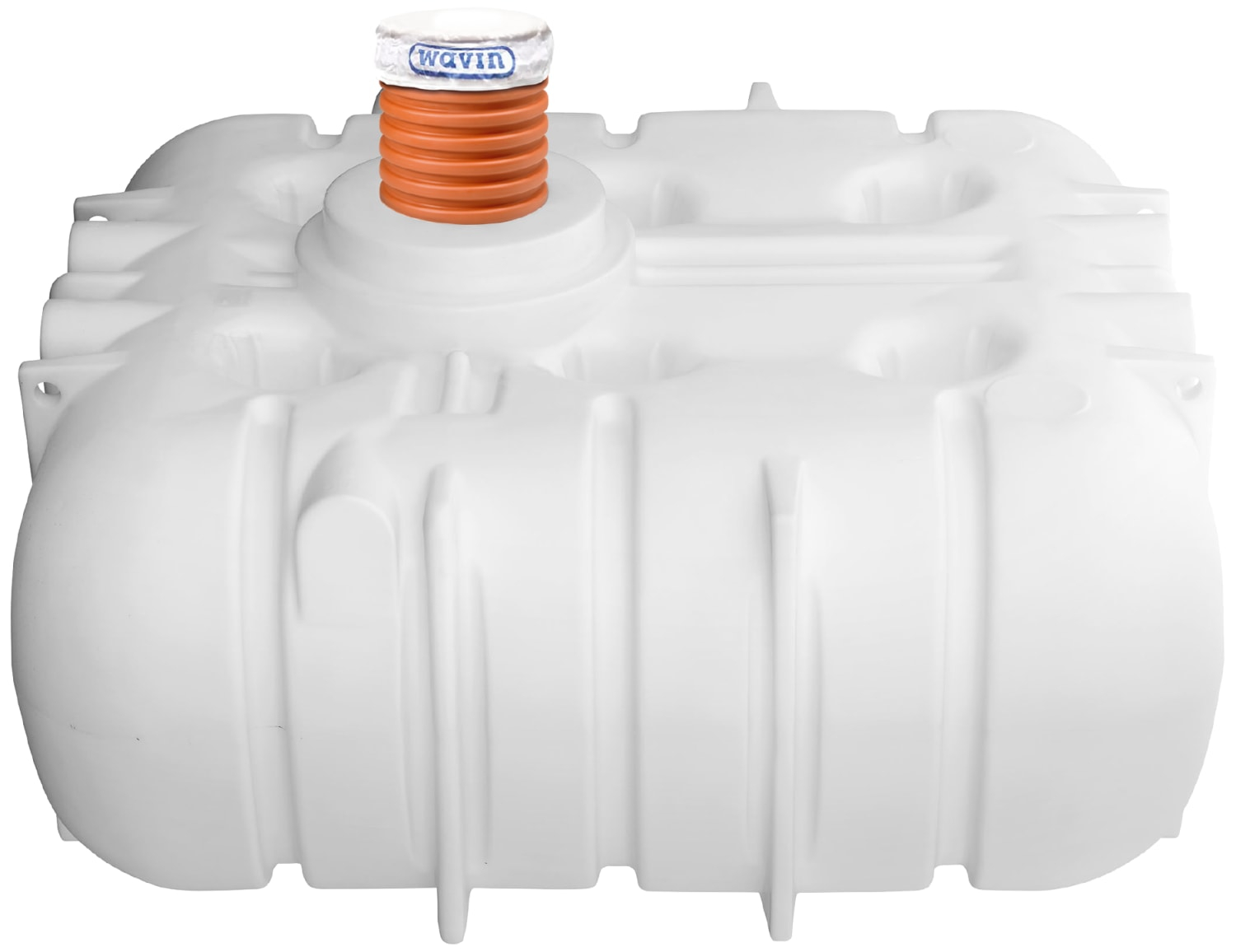 Wavin samletank med opføringsrør, 5000 l, PE (223187550) billigt ...