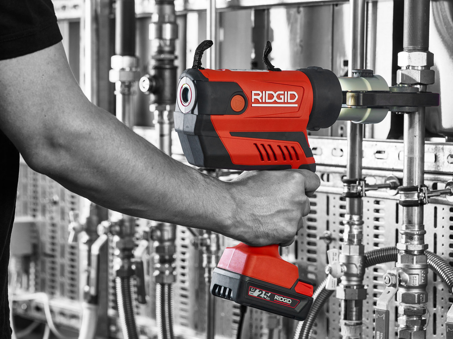 Ridgid pressmaskine RP350, pistolgreb, uden batteri og lader ‒ WATTOO.DK