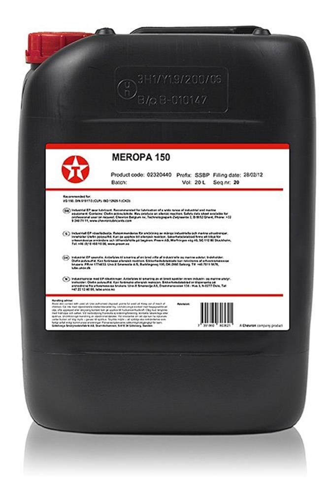 Gearolie Meropa 150, 20 liter (5711023010673) billigt ‒ WATTOO.DK