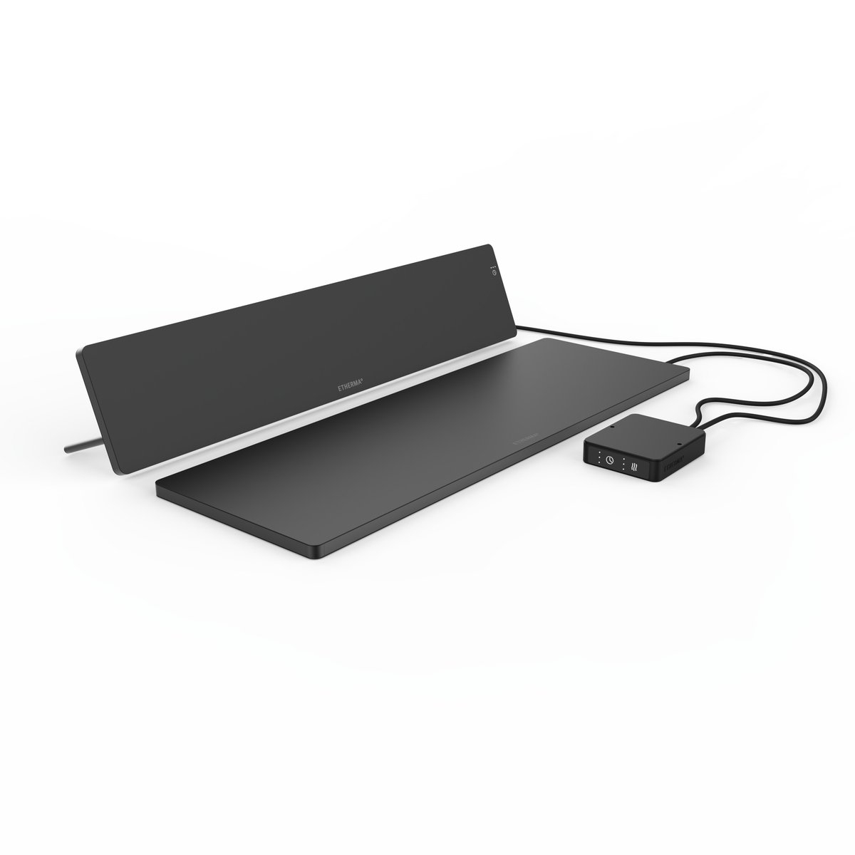Etherma LAVA-DESK-ZONE, 230V, sort (7878306230) billigt ‒ WATTOO.DK