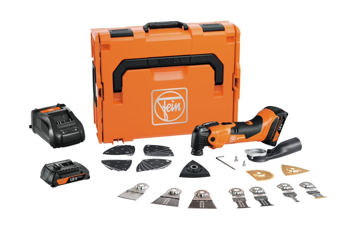 Fein 18V Multimaster AMM 500 Plus Top AS, 2,0Ah (4420011951) ‒ WATTOO.DK