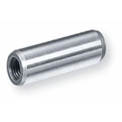 Din 7979 cylinderstift hærdet med indvendigt gevind Sort, Diameter 6mm ...
