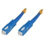 Fiber patch cable, SC/PC-SC/PC, OS2 singlemode, simplex, LSZH, yellow ...
