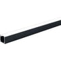 LED alu profil, påbygning, 15x15 mm, sort (5401038678) billigt ‒ WATTOO.DK