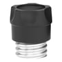 Resi9 Neozed D02 63A sikringshoved med gevind, sort skrue hoved ...