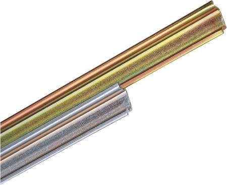 DIN-skinne TS35 / F5 med huller - 2 meter (7621900087) billigt! ‒ WATTOO.DK