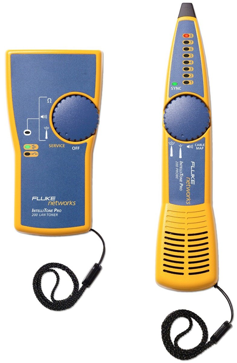 Fluke MicroMapper, kabeltester til RJ45, tone-generator til lokalliser ...
