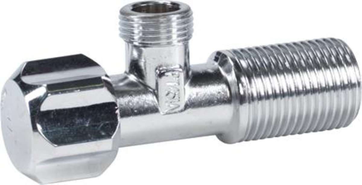 Stopventil dobbelt 1/2" x 3/8" x 3/4" (744426023) billigt online ...