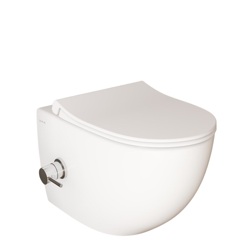 VitrA Sento væg WC, termostat, bidet og soft-close sæde (606590100 ...
