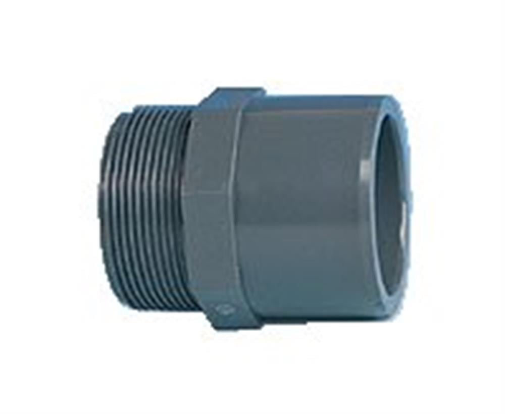 Overgang PVC, 50/63 - 1½" (061294550) billigt online ‒ WATTOO.DK