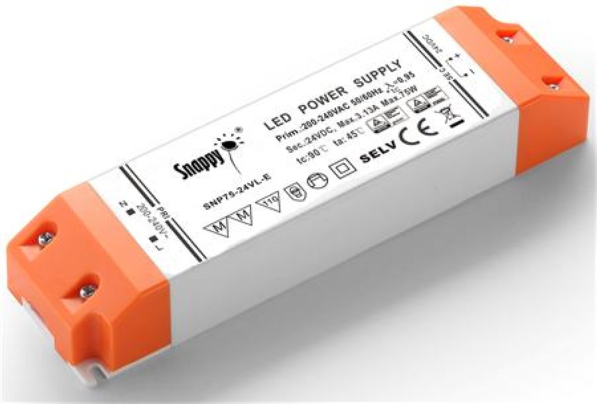 Snappy led driver 70W 12V DC out (5462523175) billigt online! ‒ WATTOO.DK