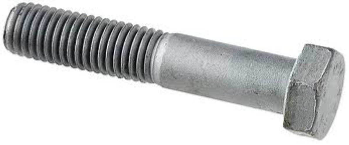 M20 x 180 mm bolt, din 931, fzv (000705636) billigt ‒ WATTOO.DK