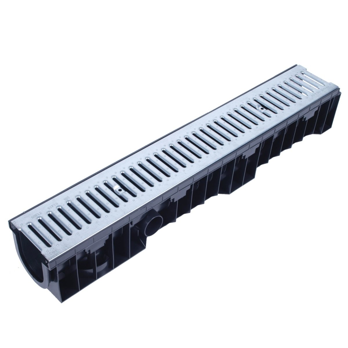 Mufle VIP 100 x 100 x 1000 mm rende med galvaniseret rist, 1,5 t ...