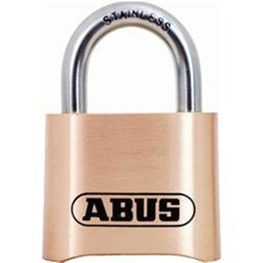 ABUS titalium hængelås 64TI/50, høj bøjle 80 mm, ensluk. 6511 ‒ WATTOO.DK