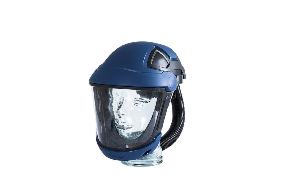 Helmaske SR570 med visir, bumpcap og slange (7392203011956) ‒ WATTOO.DK