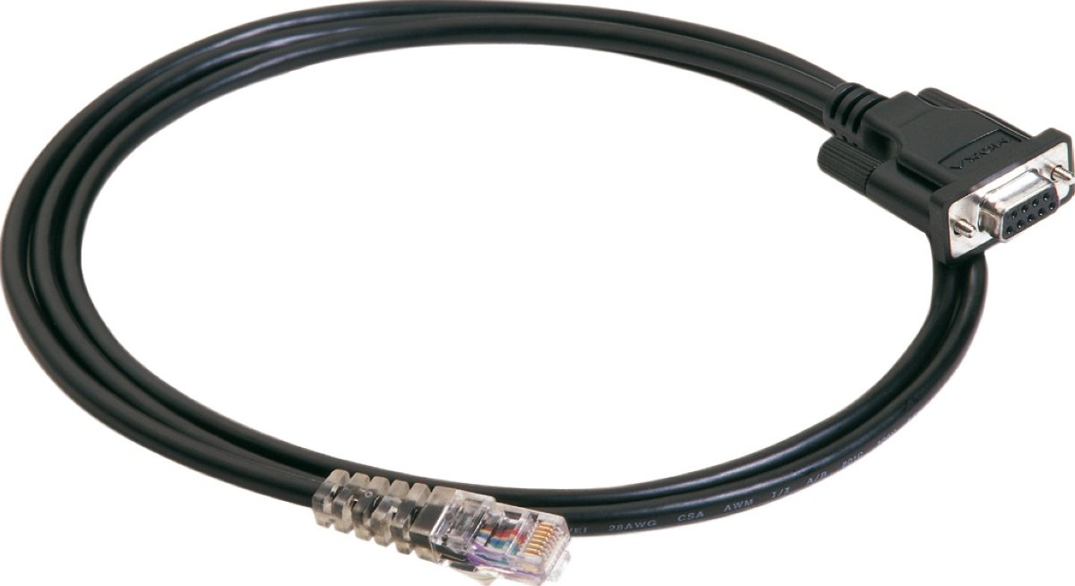Moxa RJ45-kabel til Nport-server, 1xDB25han, 1,5m (7333048001306 ...