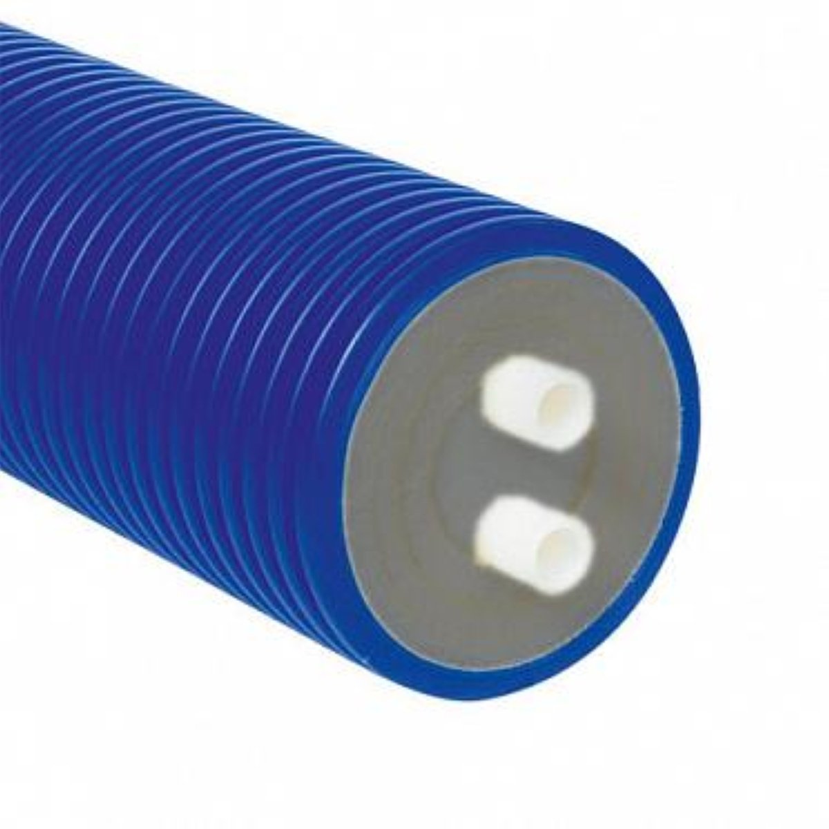 Brugg 'CALPEX DUO' – Præisoleret PEX-rør til fjernvarme, 2 stk. Ø32 x 2 ...