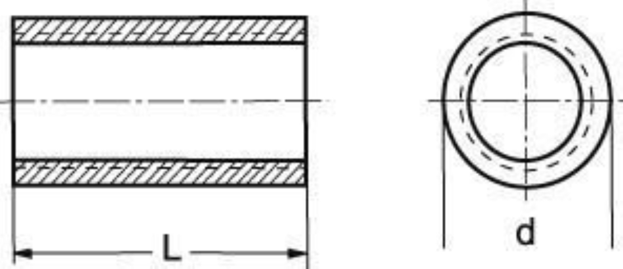M 16X40 SFA4 rund gevindmuffe (2357916040) billigt online ‒ WATTOO.DK