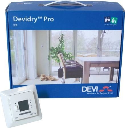 Danfoss DEVImat™ 150T (DTIF) – Varmemåtte til gulvvarme, 3,0 til 3,5 mm ...