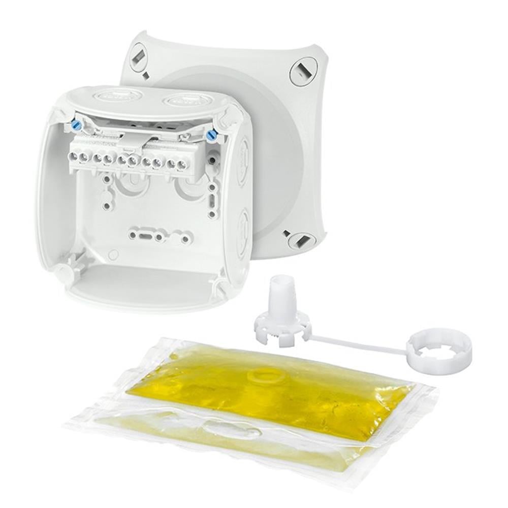 Hensel WP 0404 G forgreningsdåse vandtæt, incl. gel (8821103243 ...