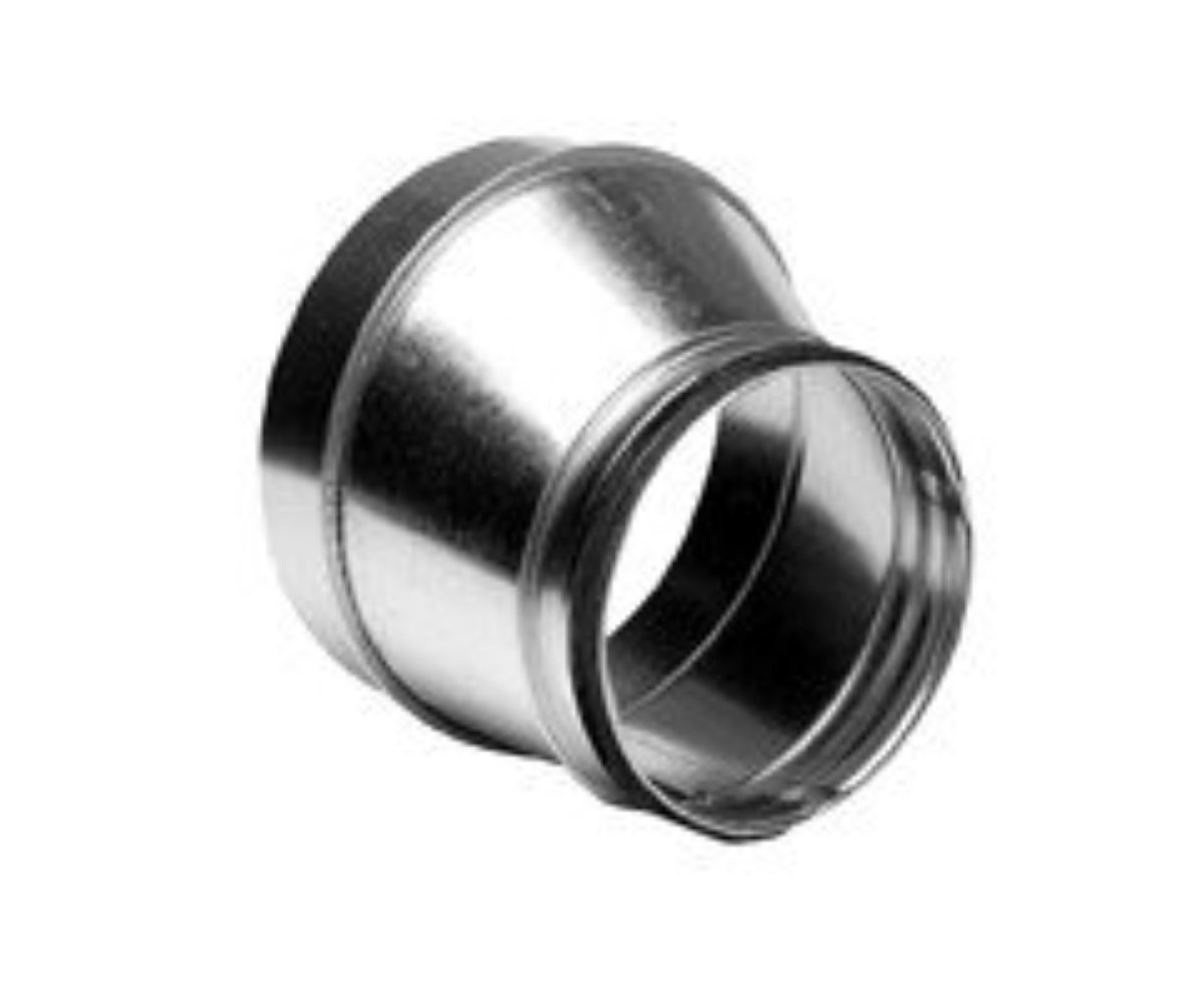 Lindab Reduktion lang excentrisk RFLU 160X125 muffe/nippel ‒ WATTOO.DK