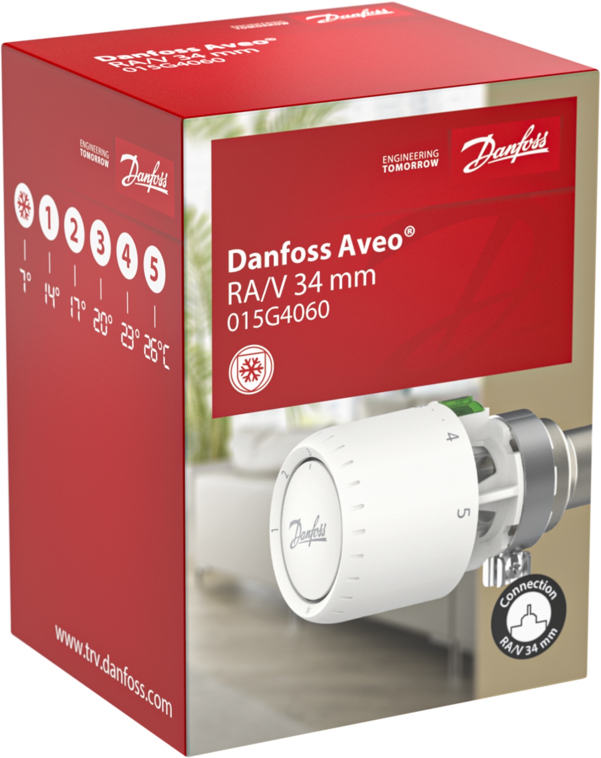 Danfoss Aveo Servicetermostat RA/V (403224060) billigt online ‒ WATTOO.DK